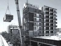 China Fixed Modular Steel Structure Office Building Metal Frame Commercial Buildings Wind Resistant for sale