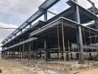 China Fire Resistant Modular Steel Frame Construction Office High Safety Anti Wind for sale