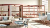 China Modular Design Steel Framed Office Buildings Earthquake Resistance Open Plan for sale