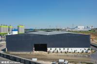 China Large Sized Modular Steel Structures Q355B Q460 Steel Warehouse Building Hurricane Proof for sale