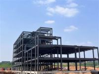 China Straight Column Primary Structural Steel Framing For Low Rise To Mid Rise Buildings for sale