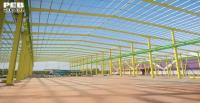 China Multi Span Primary Steel Framing Structural System Designed For Large Area Buildings for sale