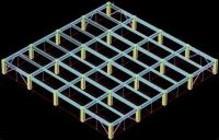 China Heavy Load Steel Bracing Frame For Industrial And Infrastructure Construction Projects for sale