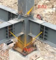 China Fillet Welded Connection Joint Structural Solution For Industrial Civil Infrastructure for sale