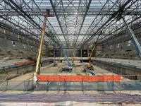 China Lightweight Small Indoor Sports Hall with Wide Unobstructed Spaces and Fast Construction for Schools and Community Centers for sale