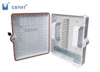 China Waterproof FTTH Fiber Optic Terminal Box Support Cable Entry Without Cutting for sale