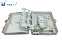 China ABS Plastic FTTH Fiber Optic Terminal Box , 48 Port FTTH Distribution Terminal Box for sale
