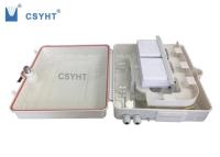 China ABS Plastic FTTH Fiber Optic Terminal Box , 48 Port FTTH Distribution Terminal Box for sale