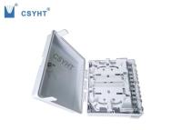 China Outdoor FTTH Fiber Optic Terminal Box , Fiber Optic Wall Mount Enclosures With 10 Cable Port for sale