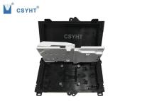China IP65 PP Plastic FTTP Box Loaded 8 Way PLC Splitter And SC Fiber Optic Adapter for sale