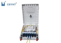 China Indoor 24FO Fiber Optic Cable Junction Box Two Modules For Splicing And Splitter for sale