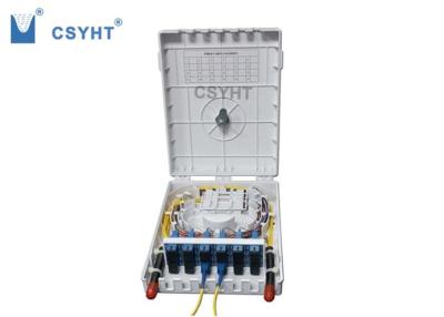 China Indoor 24FO Fiber Optic Cable Junction Box Two Modules For Splicing And Splitter for sale