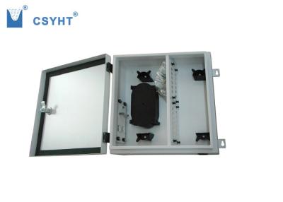 China Oudoor 24 port fiber optic distribution box for wall mounted application for sale