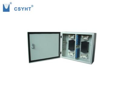 China IP65 48FO FTTH Fiber Optic Terminal Box , Fiber Optic Cable Termination Box for sale