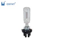 China Dome Type 144FO Fiber Optic Closure Light Weight With 6pcs 24FO Splice Tray for sale