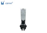 China 144FO fiber optic splice closure with 1 oval and 4 round cable port for sale