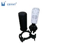 China 120C 24 Core Vertical Dome Splice Closure Aerial Pole Mounted for sale