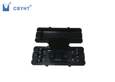 China 24FO Inline Type Optical Fibre Cable Joint Closure 2 In 2 Out With 2pcs Splice Tray for sale