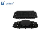China Waterproof Horizontal Fiber Optic Closure , 144FO Fiber Optic Cable Junction Box for sale