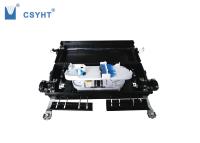 China Aerial Hanged Fiber Optic Cable Joint Box Load PLC 1X8 Splitter And SC Adapter for sale