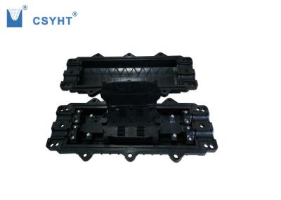 China Black 120FO Fiber Optic Closure , 4 Port Outdoor Fiber Optic Enclosures for sale