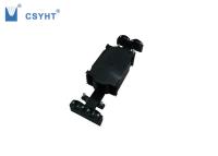 China Black 120FO Fiber Optic Closure , 4 Port Outdoor Fiber Optic Enclosures for sale