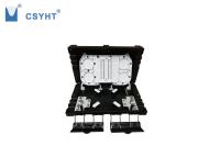 China ABS Material Joint Closure Fiber Optic Load PLC Splitter With 16pcs FTTH Drop Cable Port for sale