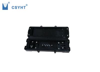 China Horizontal Type 12 Fiber Optic Closure For Outdoor Aerial Hanged / Wall Mounted for sale