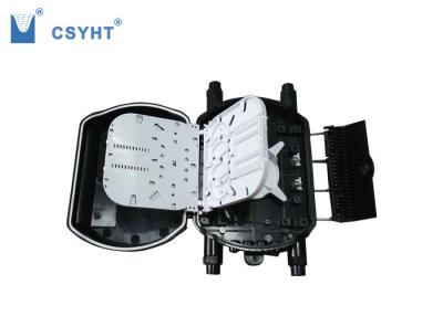 China 48 Core Small Fiber Optic Closure , IP65 Pole Mounted Fiber Joint Enclosure for sale