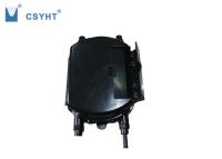 China Small 12 Core Inline Fiber Optic Enclosure With 1 Splice Tray Load Splitter And Adapter for sale