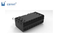 China 24core Horizontal 96FO ABS Optical Fiber Splice Closure for sale