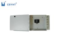 China Light Weight FTTH Fiber Optic Terminal Box , Indoor Wall Mount Fiber Enclosure for sale