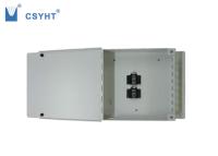 China Light Weight FTTH Fiber Optic Terminal Box , Indoor Wall Mount Fiber Enclosure for sale