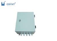 China Easy Access FTTH Fiber Optic Terminal Box , 12 Fibers Optical Network Terminal Box for sale