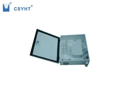 China Low Loss FTTH Fiber Optic Terminal Box , Cold Roll Steel Fiber Access Terminal Box for sale