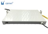 China Plastic drawer fiber optic patch panel 24 port 19inch 1U used in fiber optic cabinet for sale