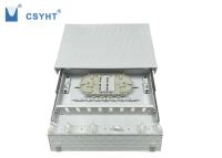 China Plastic Outdoor Fiber Optic Patch Panel , 48 Fibers 2U Fiber Patch Panel For FTTx Project for sale