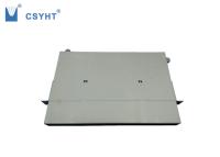 China 19inch 1U fixed type fiber optic patch panel 24 core used in fiber optic cabinet for sale