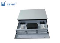 China Rack mounted fiber optic terminal box ODF 48FO 19inch for loading in cabinet for sale