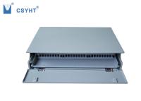 China Rack mounted fiber optic terminal box ODF 48FO 19inch for loading in cabinet for sale