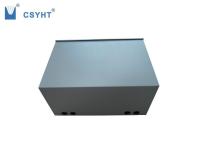 China 144 core slidable type fiber optic patch panel with rack mounted for cabinet for sale