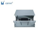 China 144 core slidable type fiber optic patch panel with rack mounted for cabinet for sale