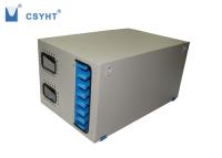 China 96 Port Fiber Optic Patch Panel , Fiber Cable Patch Panel Easy Identification for sale
