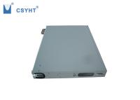 China Rotary Patch Panel Fiber Optic 24 Port 19 Inch Standard Size 1U Rack Mounted Type for sale
