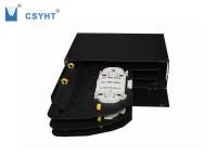 China Black 19 Fiber Optic Patch Panel Various Panel Plate Fit Different Adapter Interface for sale