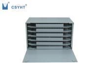 China Indoor 144 Port Fiber Optic Patch Panel 19inch Rack Mount Fiber Patch Panel for sale
