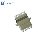 China Quad LC Type Fiber Optic Connectors Good Repeatability High Wearable For CATV System for sale