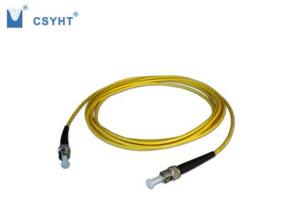 China ST SM Indoor Fiber Optic Cable Simplex 3.0mm G652 G657A Fiber UPC Polishing for sale