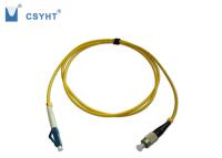 China Hybrid Single Mode Fiber Optic Patch Cord , FC - SC FC - LC Fiber Patch Cord for sale