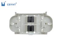 China 24FO Fiber Optic Tray With Transparent Cover And Color Identify Label for sale